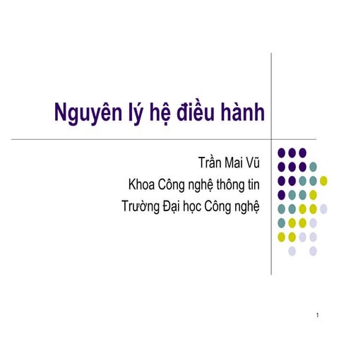 Comprehensive Principles of Operating Systems: Process Management and ...