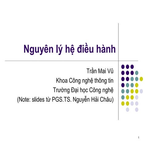 Comprehensive Principles of Operating Systems: Process Management and ...