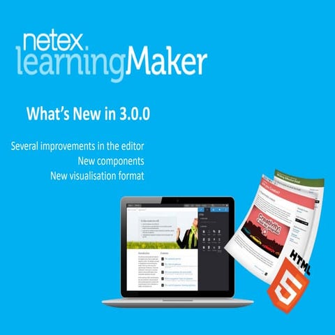 Netex learningMaker | What's New v3.0 [EN] | PPT