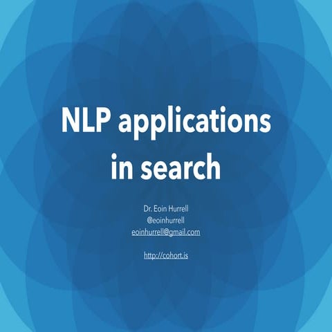 NLP Applications in Search | PDF