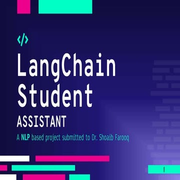 NLP in 2024 and Our Student Assistant App | PPT