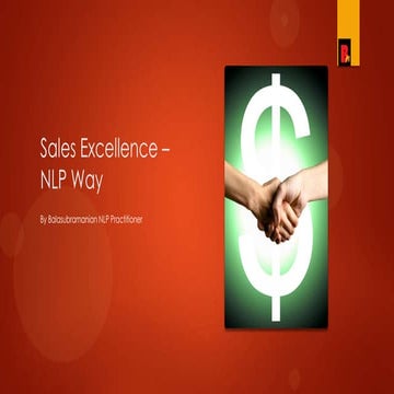 Nlp for sales excellence.ppt