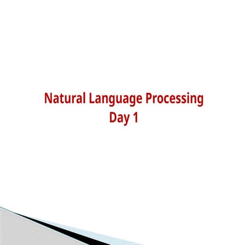 Nlp Introduction For Engineering Stuedentspptx Programming Languages Computing