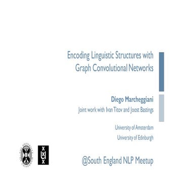 Encoding Linguistic Structures With Graph Convolutional Networks Ppt 4930
