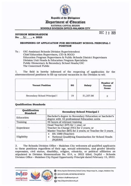 APPLICATION OF Learning and Development Policies | PPTX