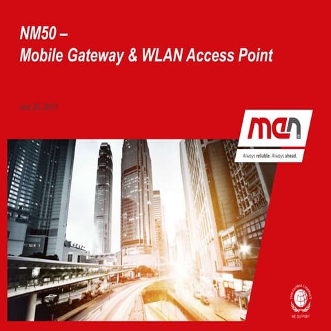Mobile Gateway and Wlan Access Point | PDF