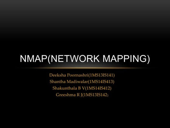 Nmap | PPT