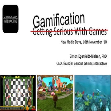 Serious games | PPTX