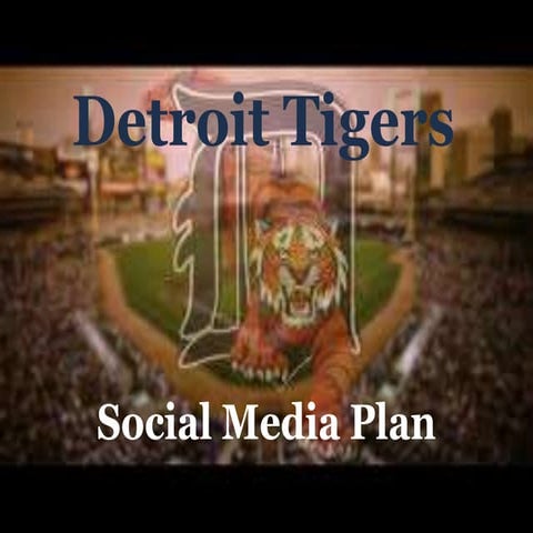 Detroit Tigers | PPTX | Baseball | Sports