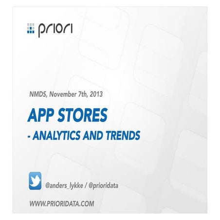 App Stores - Analytics and Trends | PDF