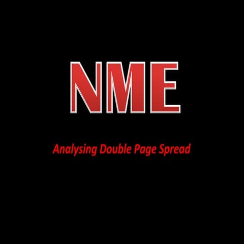 Nme Double Page Spread | PPTX