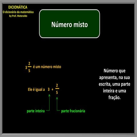 Número misto | PPS