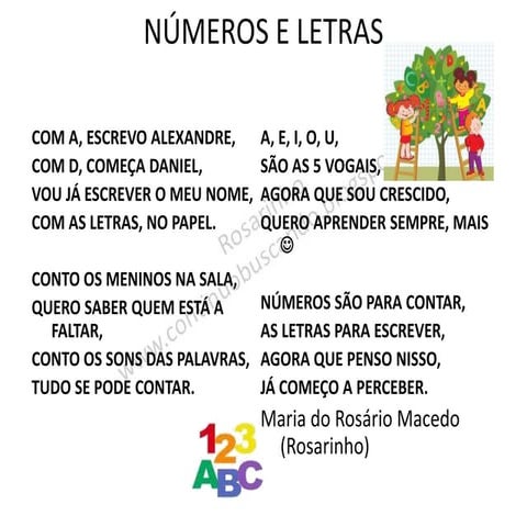 Números e letras | PPT