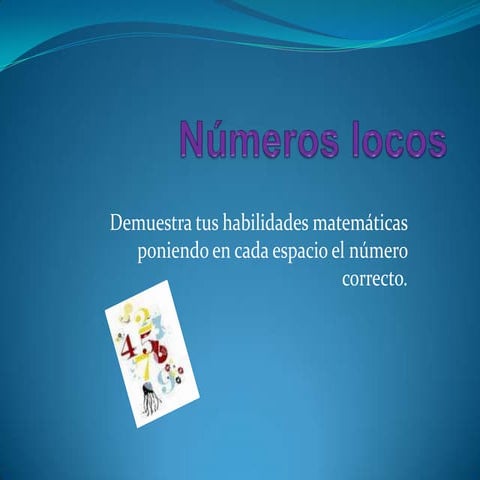Números Locos | PPTX