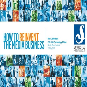 How to reinvent the media business | PPT