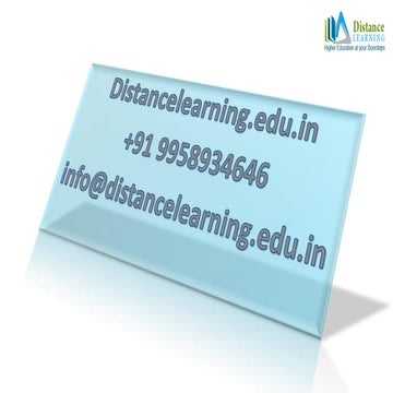 Narsee Monjee Institute of Management Studies Distance Education | PDF