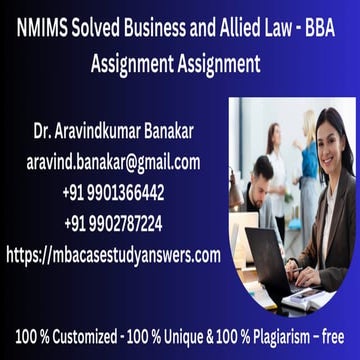 NMIMS Customized Business and Allied Law - BBA Assignment.pdf