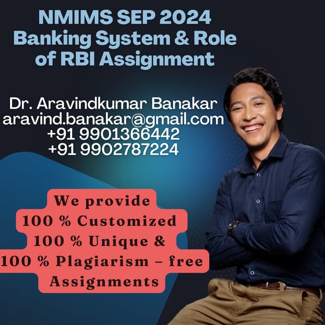 NMIMS SEP 2024 Banking System & Role of RBI Assignment.pdf