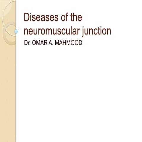 myasthenia graves &Lambert -Eaton myasthenc syndrome | PDF