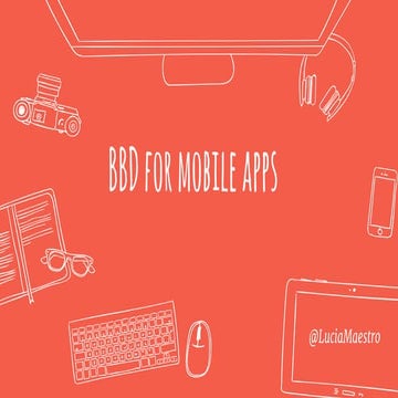 BDD in mobile apps | PPTX