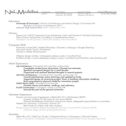 Resume (1) | PDF