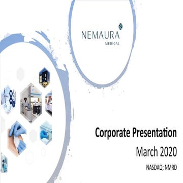 Nemaura Medical Presentation 2020 | PDF