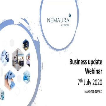 Nemaura Medical Presentation July 2020 | PDF