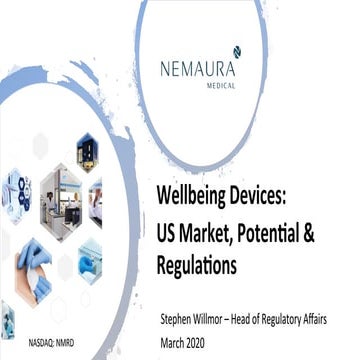 Nemaura Medical Presentation 2020 | PDF