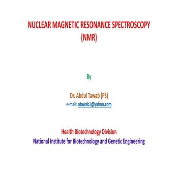 NMR for PHD students_6-6-2023_pdf.pdf | Chemistry | Science