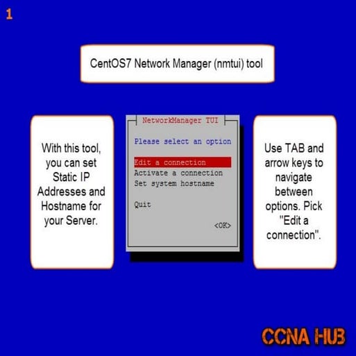 CentOS 7.1 Network Manager Configuration Tool | PDF