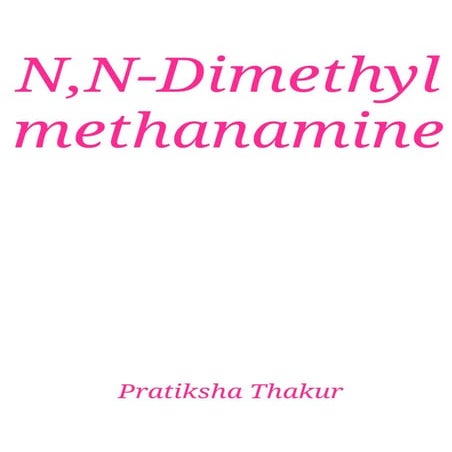 N,N-Dimethyl methanamine | PDF