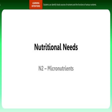 Micro-Nutrients | PPT