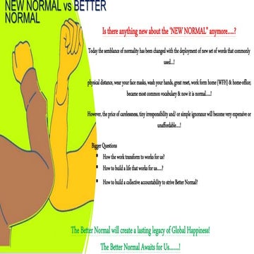 New Normal vs Better Normal | PPT