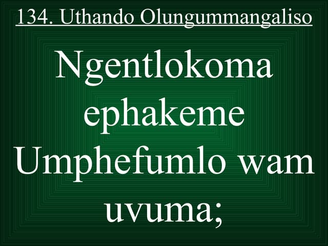 NDEBELE POEMS - Inkondlo zikasibeko | PDF