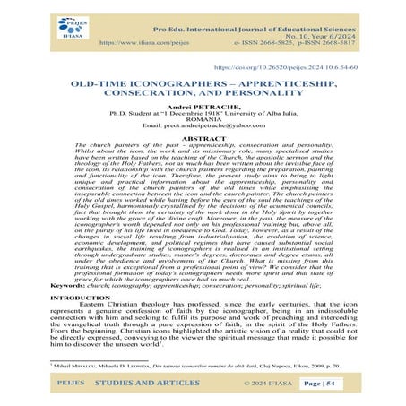 This article analyzes the evolution of gender studies in the Romanian ...