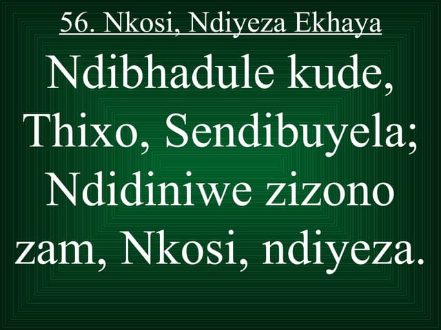 NDEBELE POEMS - Inkondlo zikasibeko | PDF