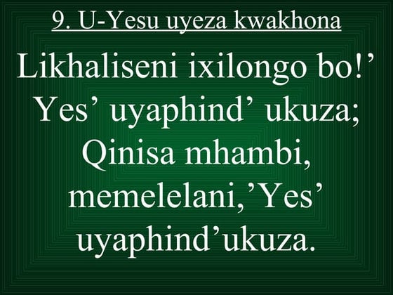 No.127 Uyandithanda Mna | PPT