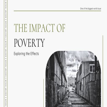 NO POVERTY GROUP PPT DISCUSSION IMPORTANT | PDF