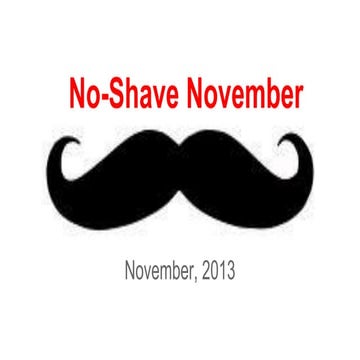 No Shave November Results Ppt