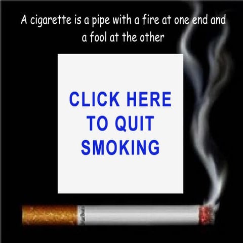 Smoking Powerpoint Presentation | PPT