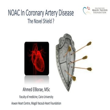 NOAC in coronary artery disease | PPT
