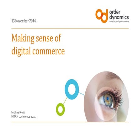 OrderDynamics - NOAH14 London | PDF