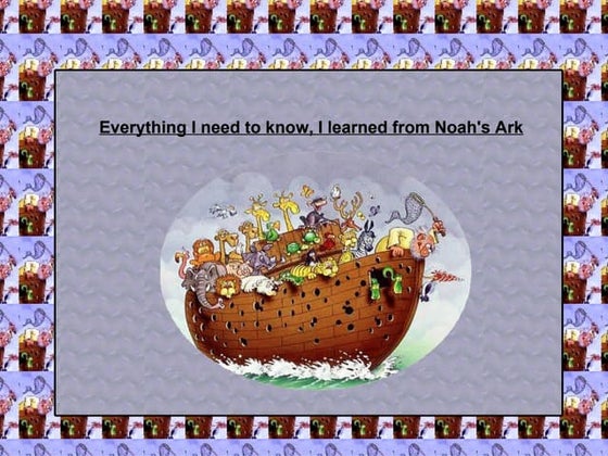 Noah S Ark | PPT