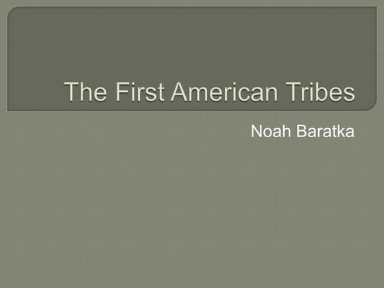 Kenzea the first americans | PPTX