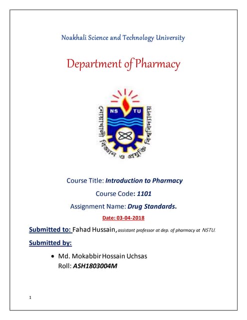 United State Pharmacopeia 47 - NF 42 (USP 2024) | PPTX