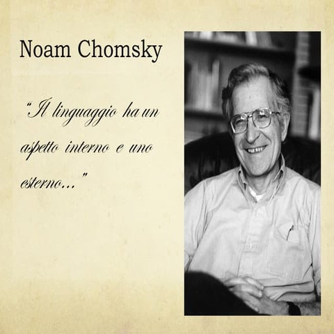 Noam chomsky | PPT
