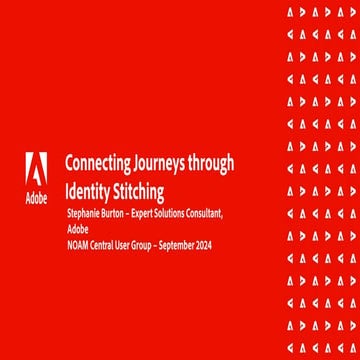 Fully Connect Journeys with Field-based and Graph-based Stitching | PDF
