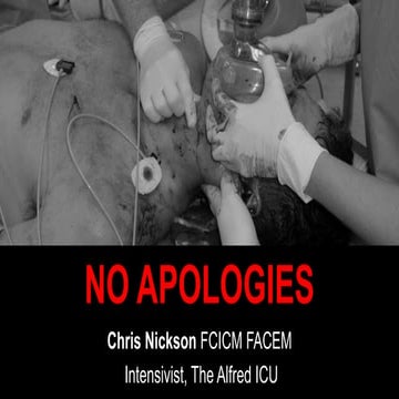 No apologies: intubation of the shocked patient | PPTX