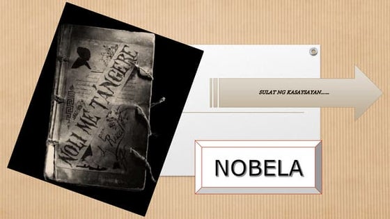 Limang elemento ng nobela | PPTX