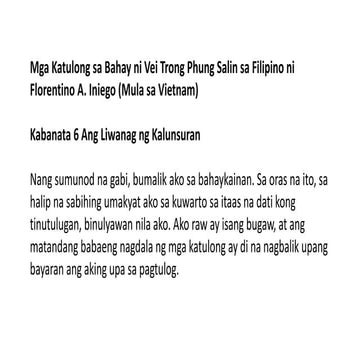 Mga Katulong Sa Bahay Akda Mula Sa Vietnam
